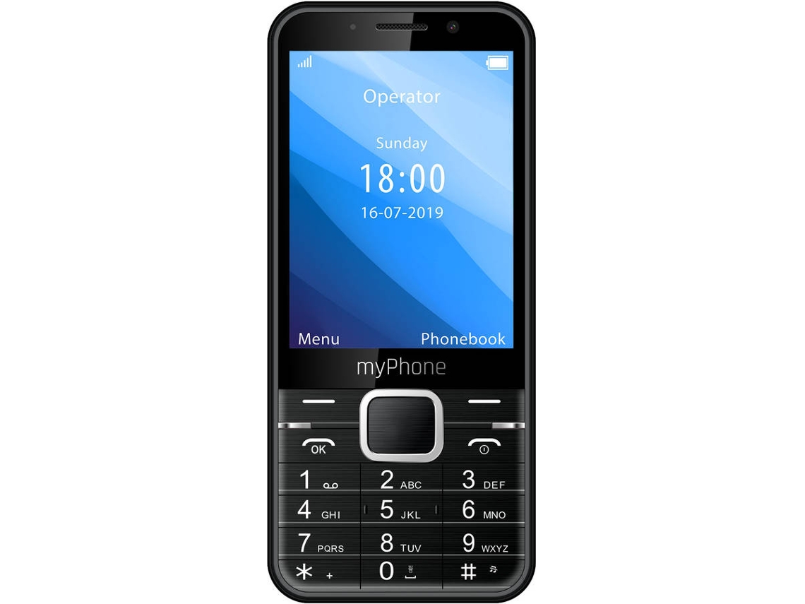 Telemóvel MYPHONE Up (3.2'' - 2G - Preto) | Worten.pt