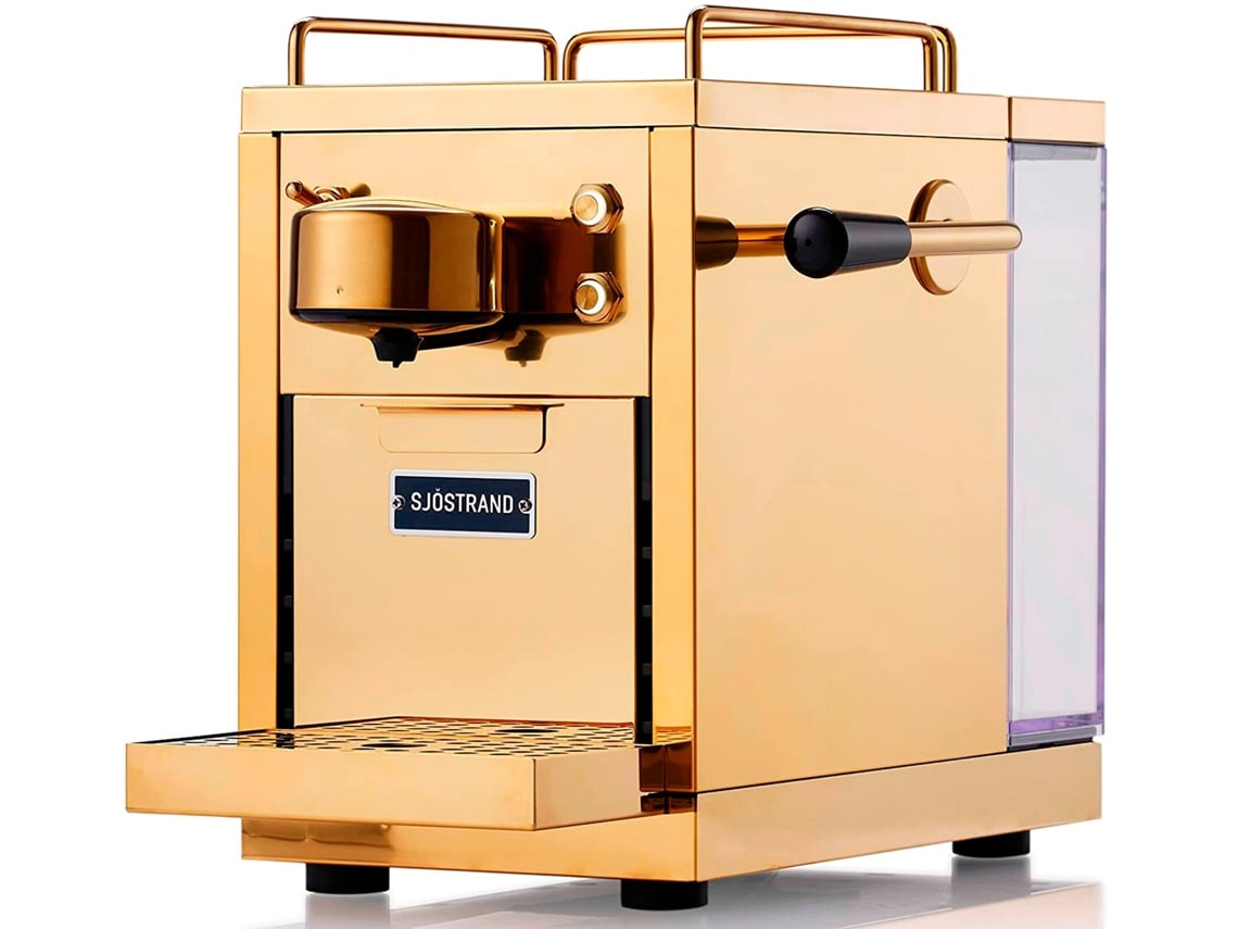 Máquina de Café SJÖSTRAND Espresso Machine Brass | Worten.pt