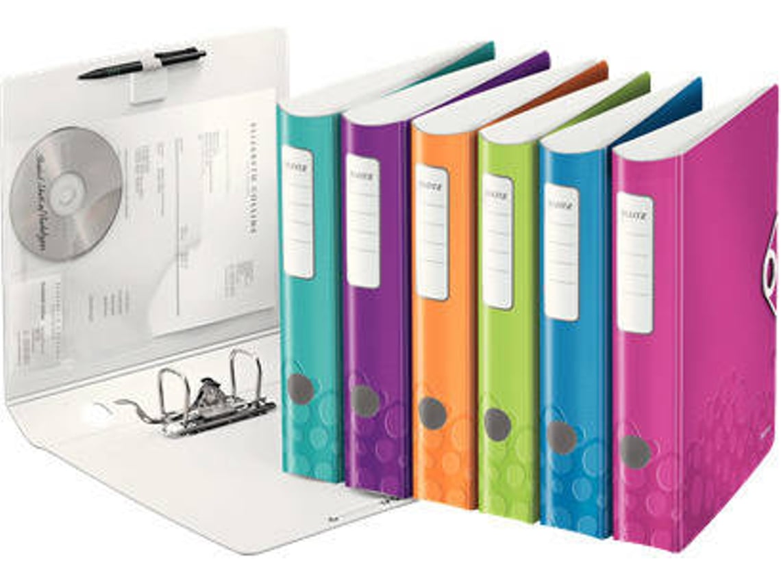 Dossier LEITZ Active WOW 50 mm Verde (A4 - Capacidade: 350 folhas ...