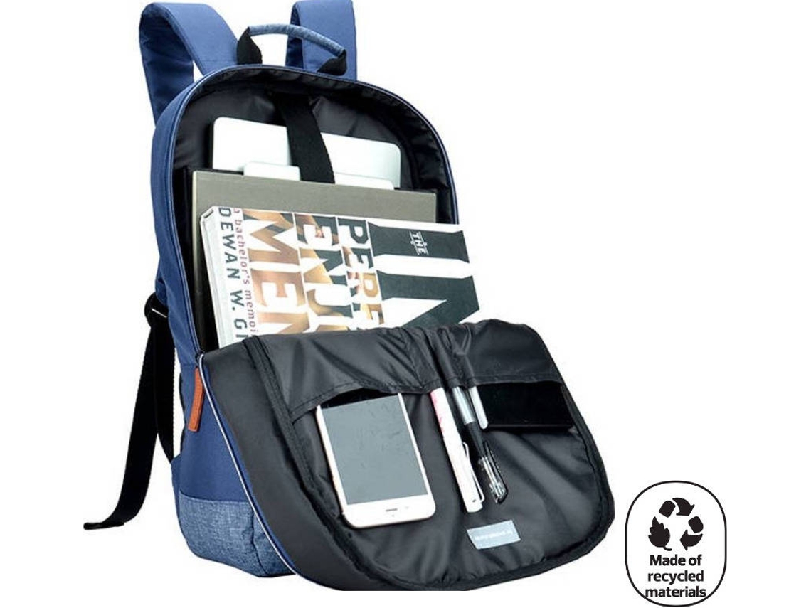 Mochila GOODIS Nature Roots (15.6'' - Materiais reciclados - Azul ...