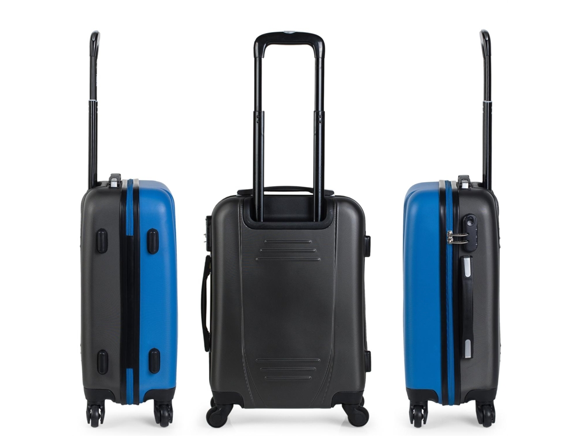 Mala de Cabine ITACA Abs Texturizado Azul (35 L) | Worten.pt