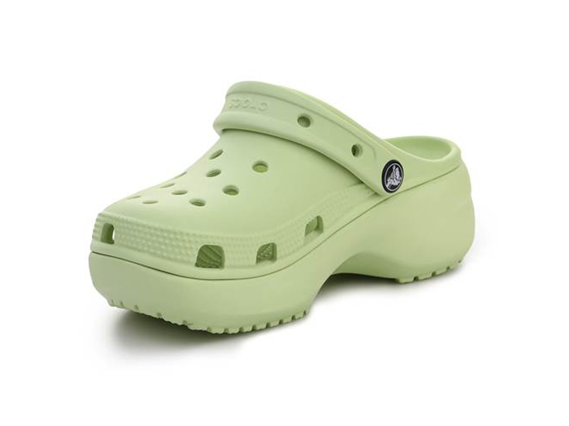 Sandálias Classic Platform Clog CROCS Mulher (Azul-Turquesa - Material ...