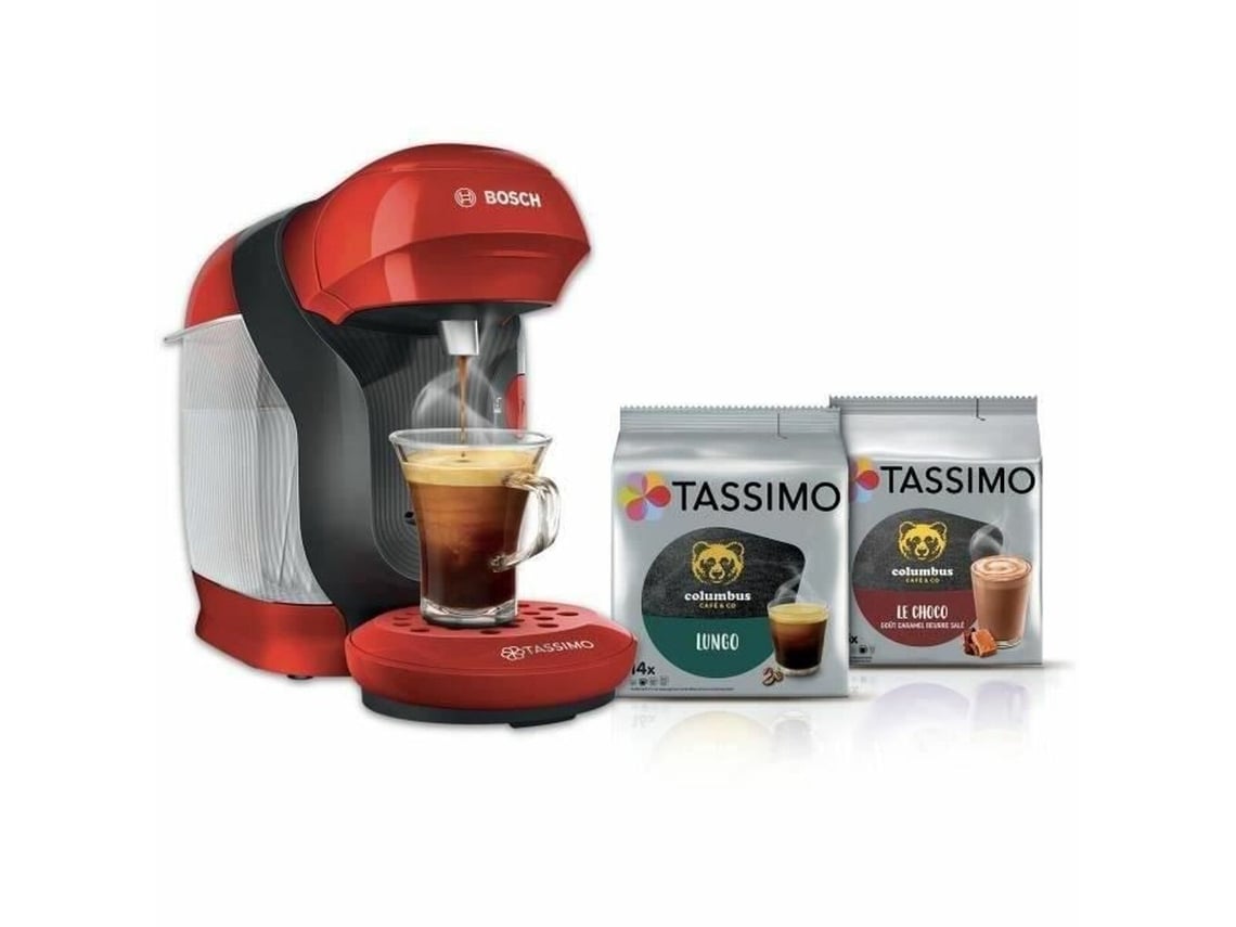 Máquina de Café de Cápsulas BOSCH Tassimo Red | Worten.pt