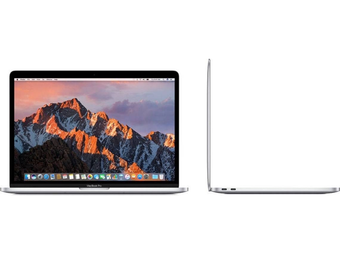 Macbook Pro 13'' APPLE MPXR2 (Intel Core i7 - 16 GB RAM - 128 GB SSD - Prateado) | Worten.pt