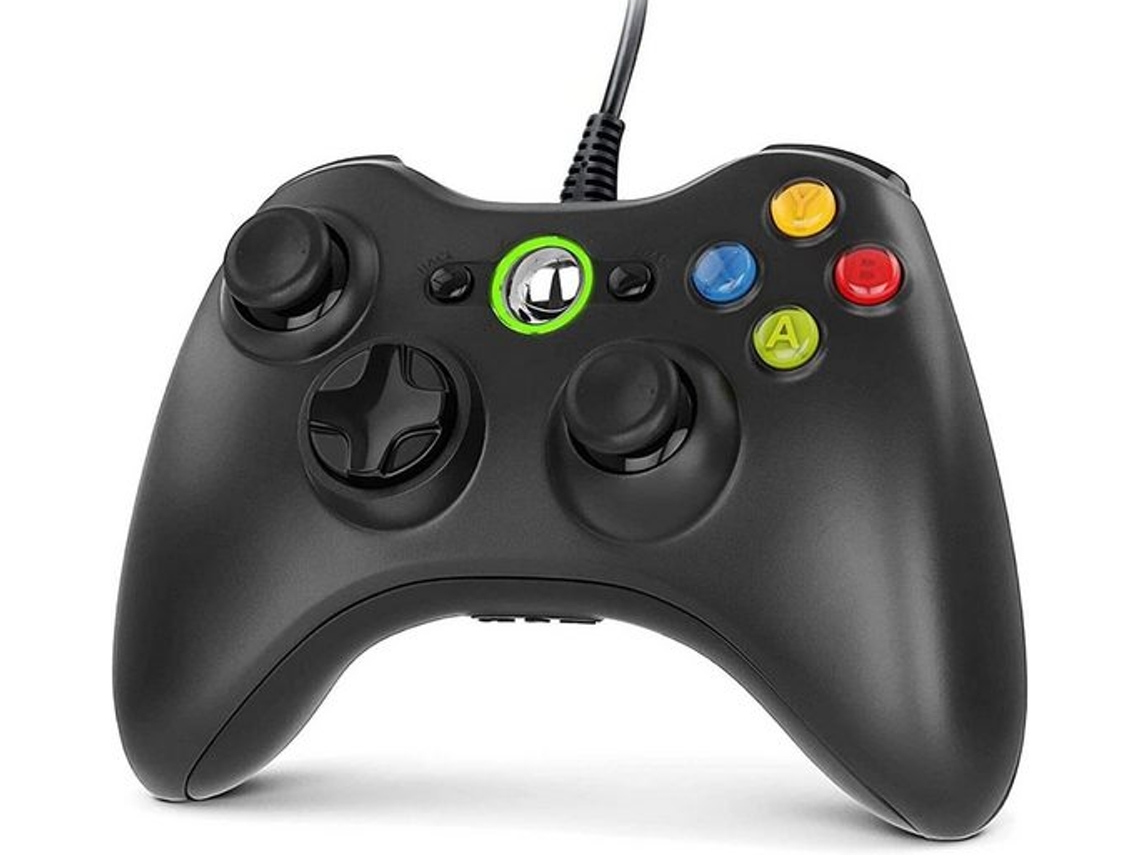 Comando Xbox 360 KINSI Kinsi Dualshock Preto | Worten.pt