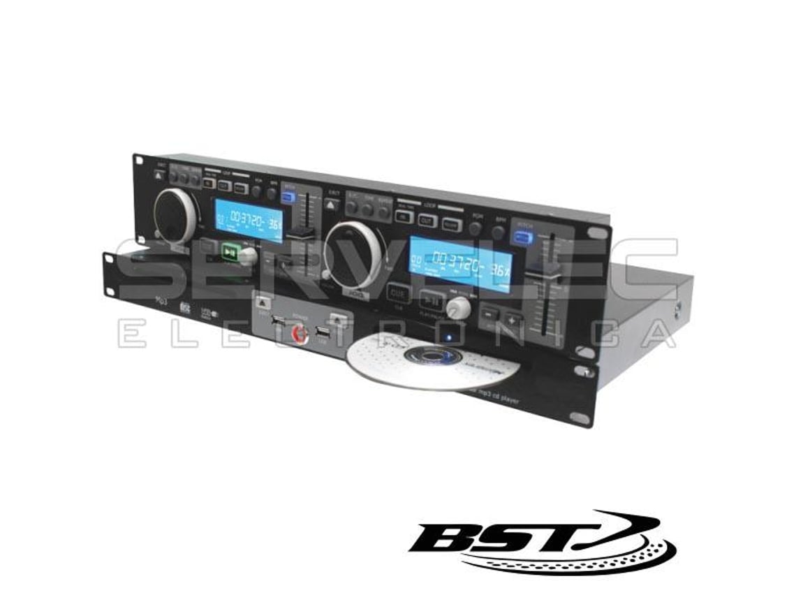 Leitor De Cd/Usb Duplo Scratch Multi-Efeitos Dj Bst | Worten.pt