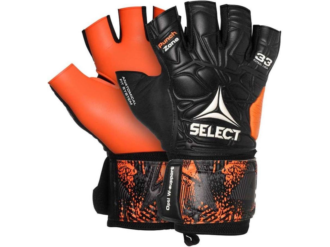 Luvas de Guarda-Redes SELECT 33 Futsal (Tam: 7 - Preto) | Worten.pt