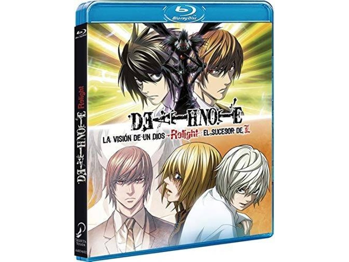 Blu-Ray Death Note Relight Las Películas Blu-Ray (La Visión De Un Dios ...