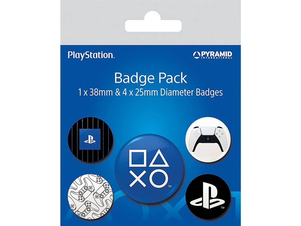 Conjunto de Pins SONY PLAYSTATION Badge Pack | Worten.pt