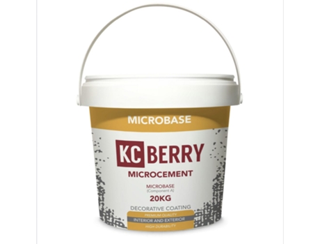Microcimento Microbase 20 Kg KC BERRY | Worten.pt