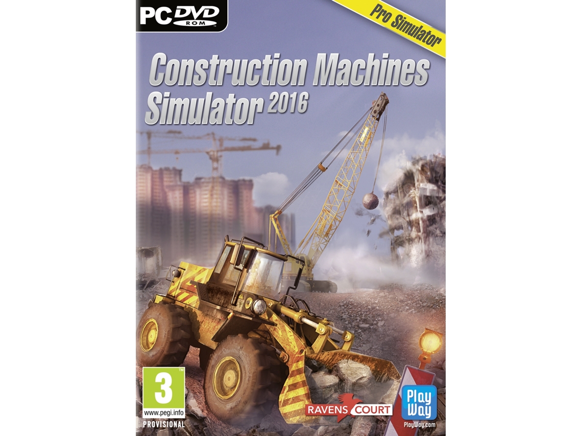 Jogo PC Construction Machines Simulator 2016 | Worten.pt