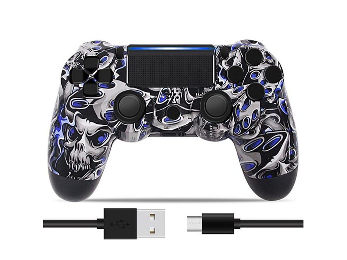 Comando PS4 KINSI Kinsi Dualshock (Wireless - Azul) | Worten.pt