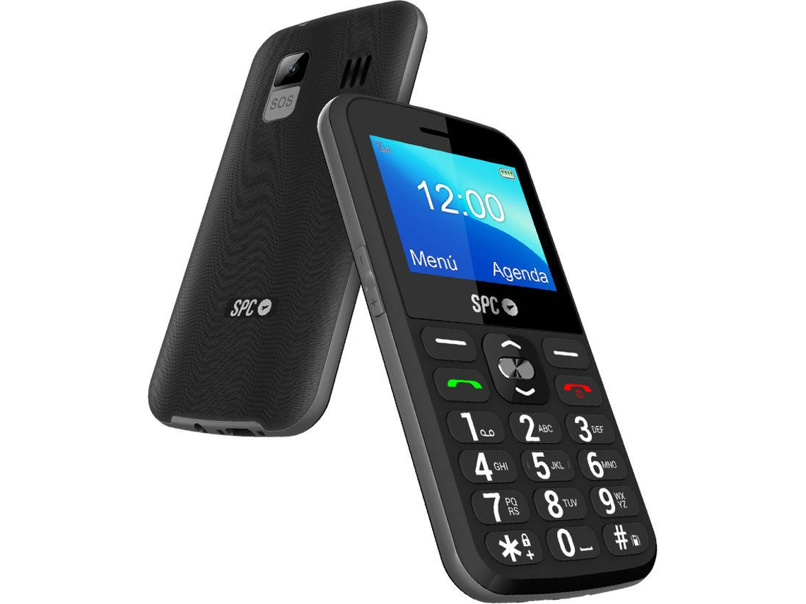 Telemóvel Senior SPC Fortune 2 (Outlet Grade A - 2.2'' - 2G - Preto ...