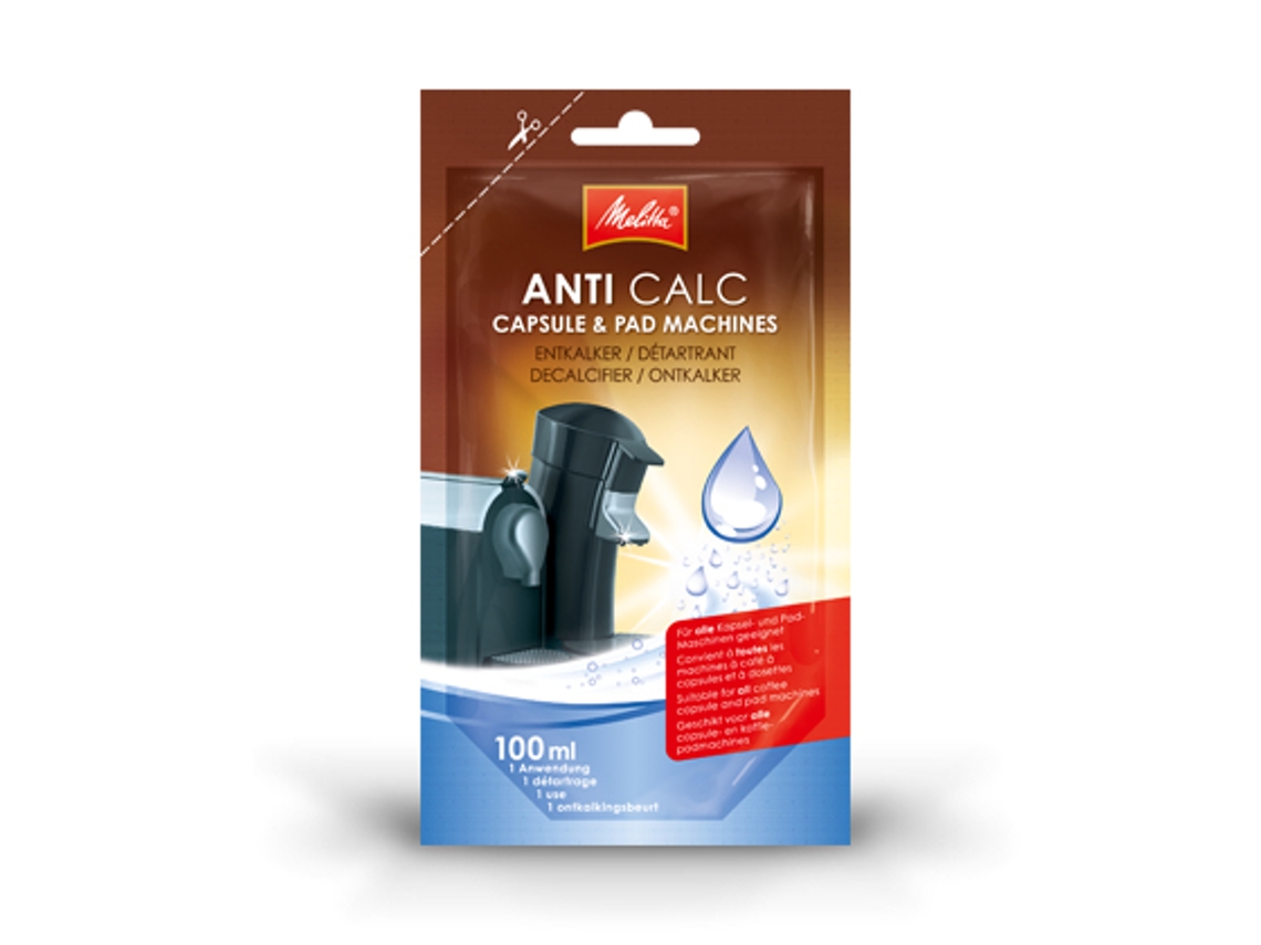 Líquido Anti Calcário MELITTA ANTI CALC Capsule & Pad Machines | Worten.pt