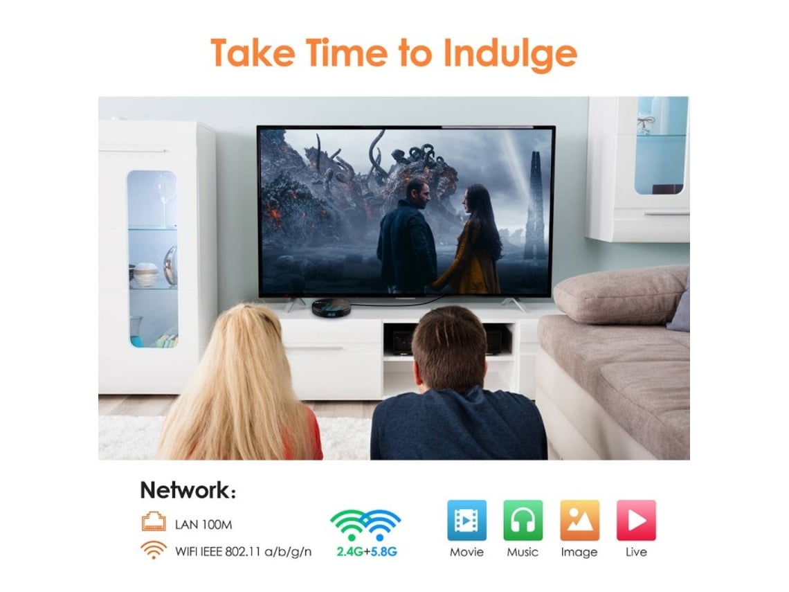 Box Tv Tv Stb Digital com Reprodutor de Mídia de Gravação | Worten.pt