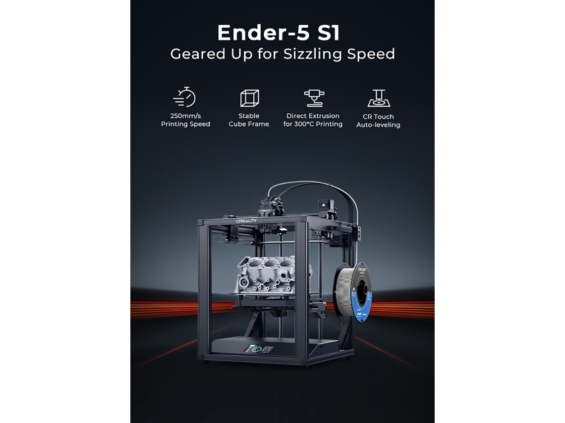 Impressora 3D CREALITY Ender-5 S1 | Worten.pt