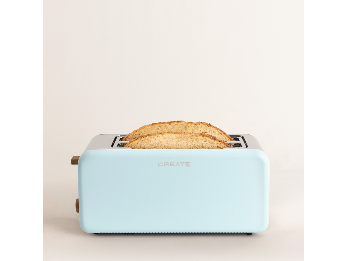 Torradeira + Chaleira Elétrica CREATE Toast Retro XL | Worten.pt