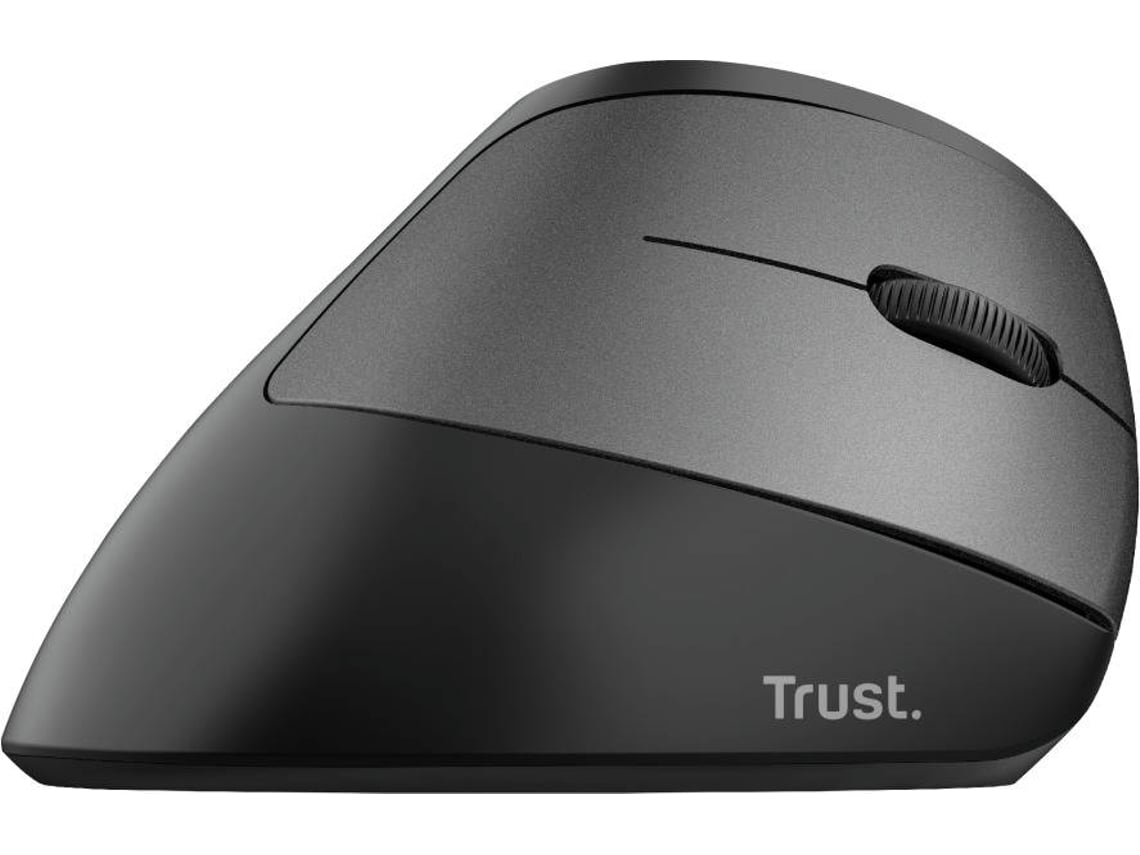 Rato Vertical TRUST Bayo (Wireless - 2400 dpi - Preto) | Worten.pt