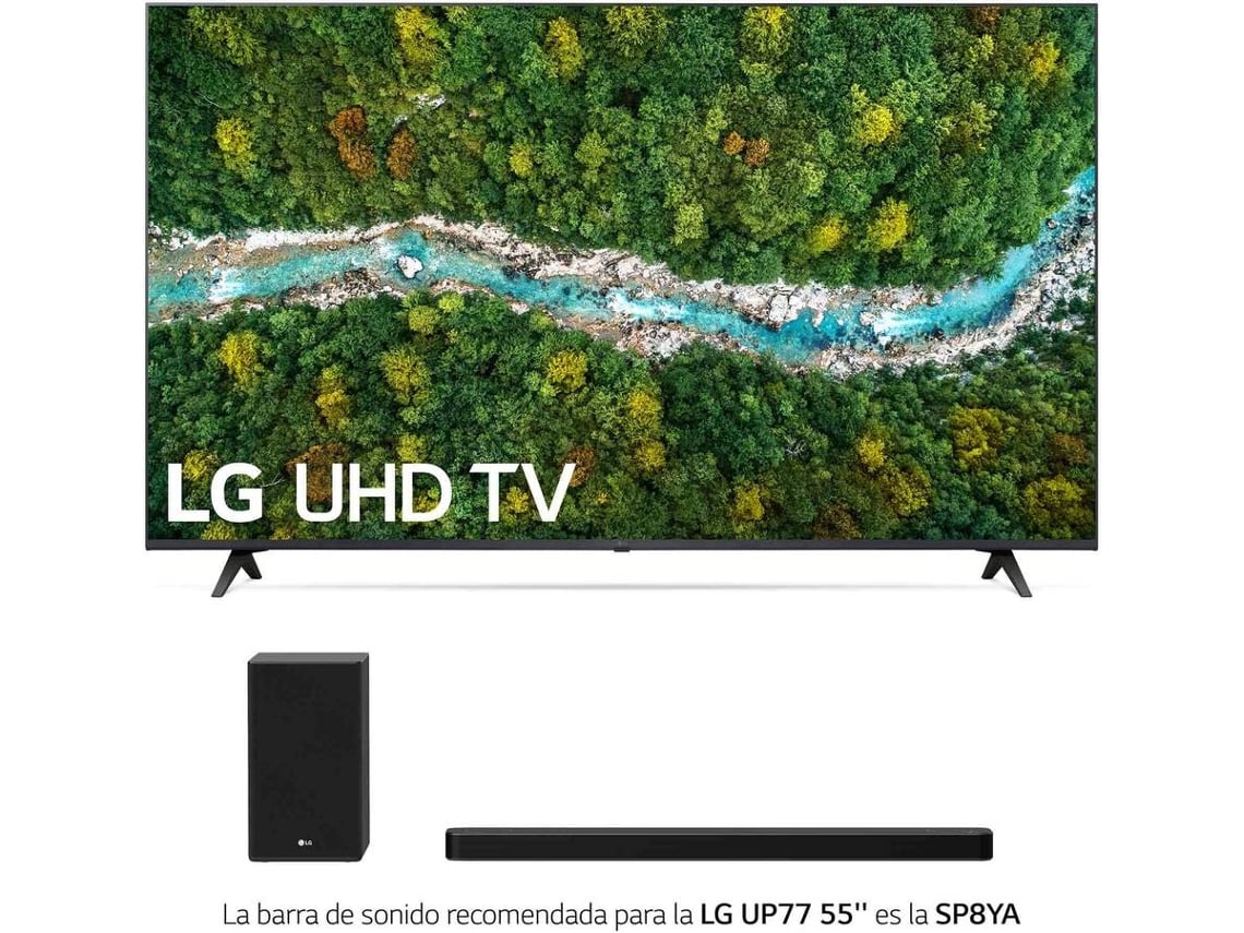 TV LG 55UP77006LB (LED - 55'' - 140 cm - 4K Ultra HD - Smart TV ...