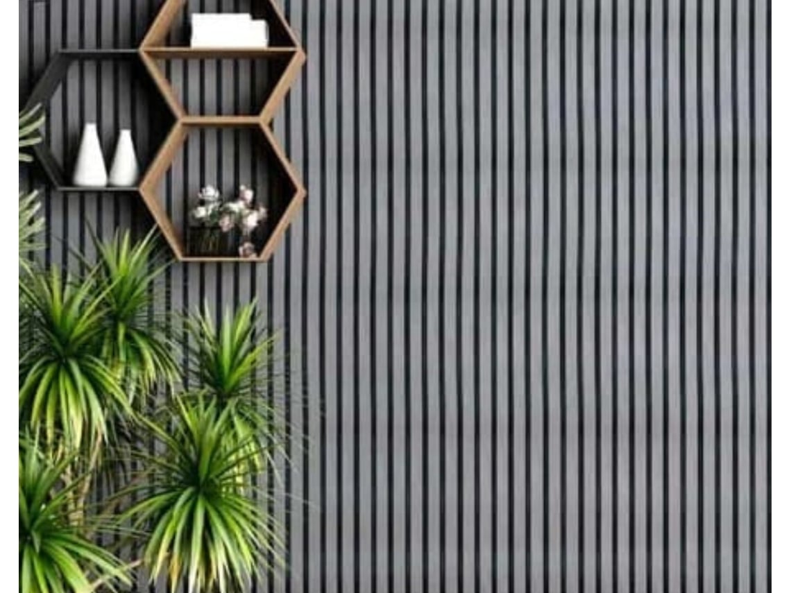 Painel Acústico Ripado Cinza DUMICOR | Worten.pt
