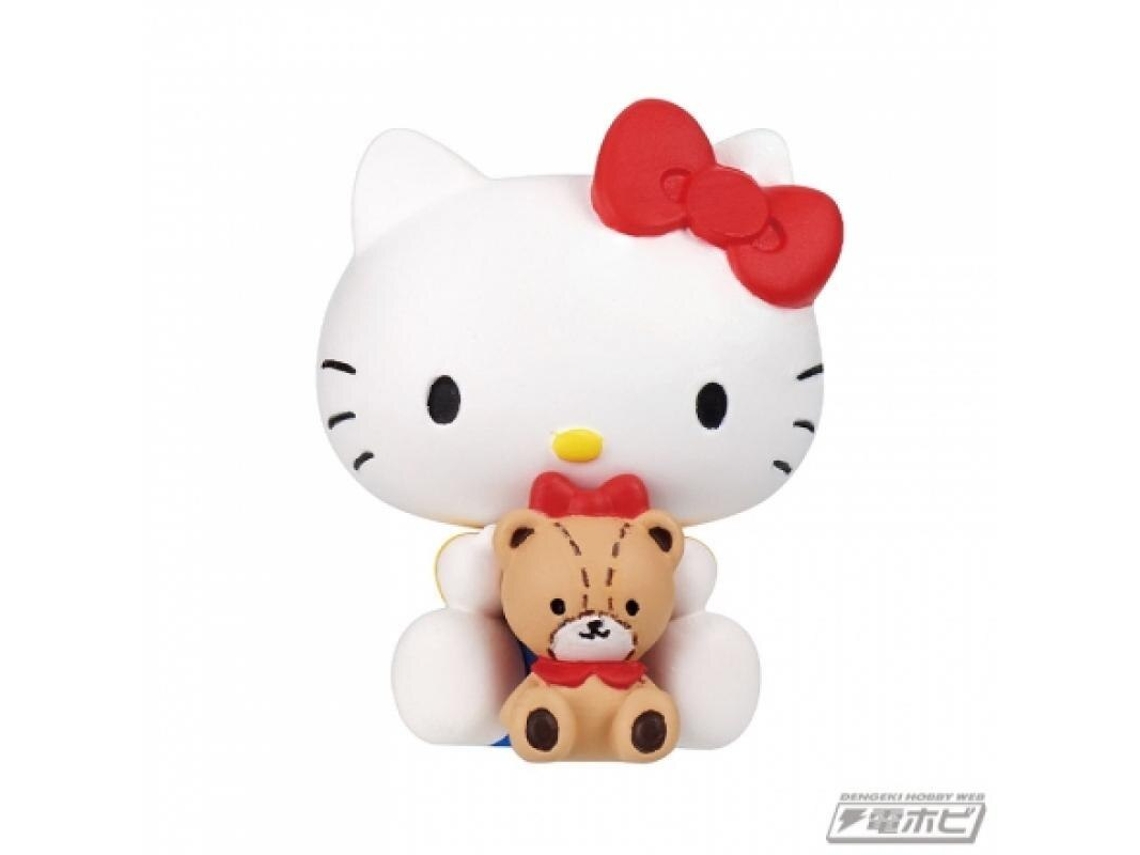 Figura Sanrio Kawaii I 'M Hellokity Gasha Figura Anime Model Mainan PVC ...
