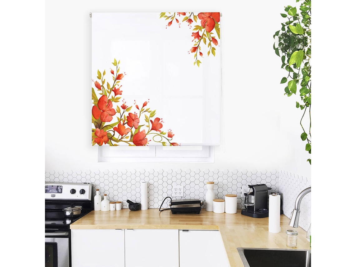 Estore de Rolo HAPPYSTOR Impressão Digital Cozinha HSCCExc058005 90x250 ...