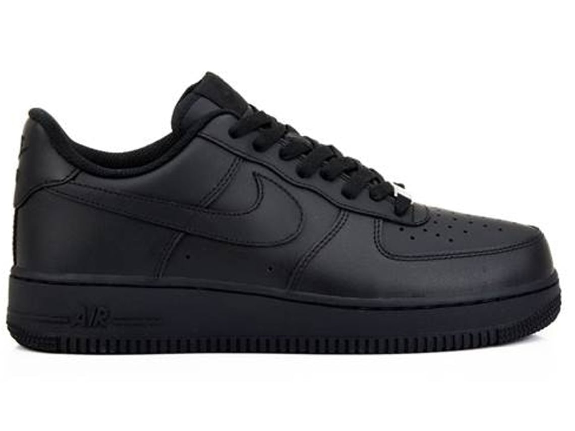 Ténis NIKE Air Force 1 07 Homem (Preto - Couro Natural - 43) | Worten.pt