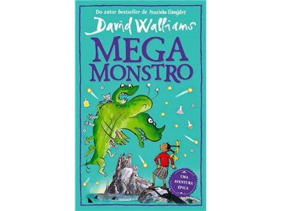 Livro Megamonstro de David Walliams (Português) | Worten.pt