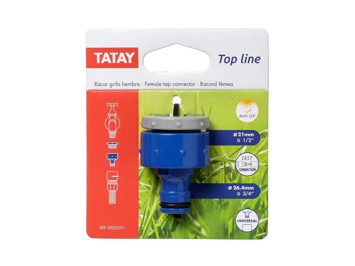 TATAY Top Line - Conector Universal para Torneira 3/4 e 1/2 Fêmea ...