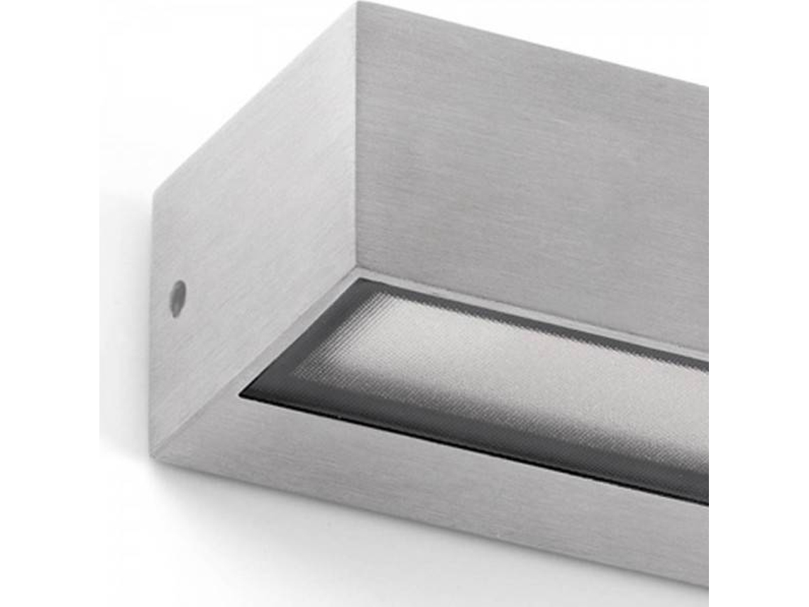 Aplique FARO BARCELONA Toluca (Prateado - LED - 16 W - Alumínio ...