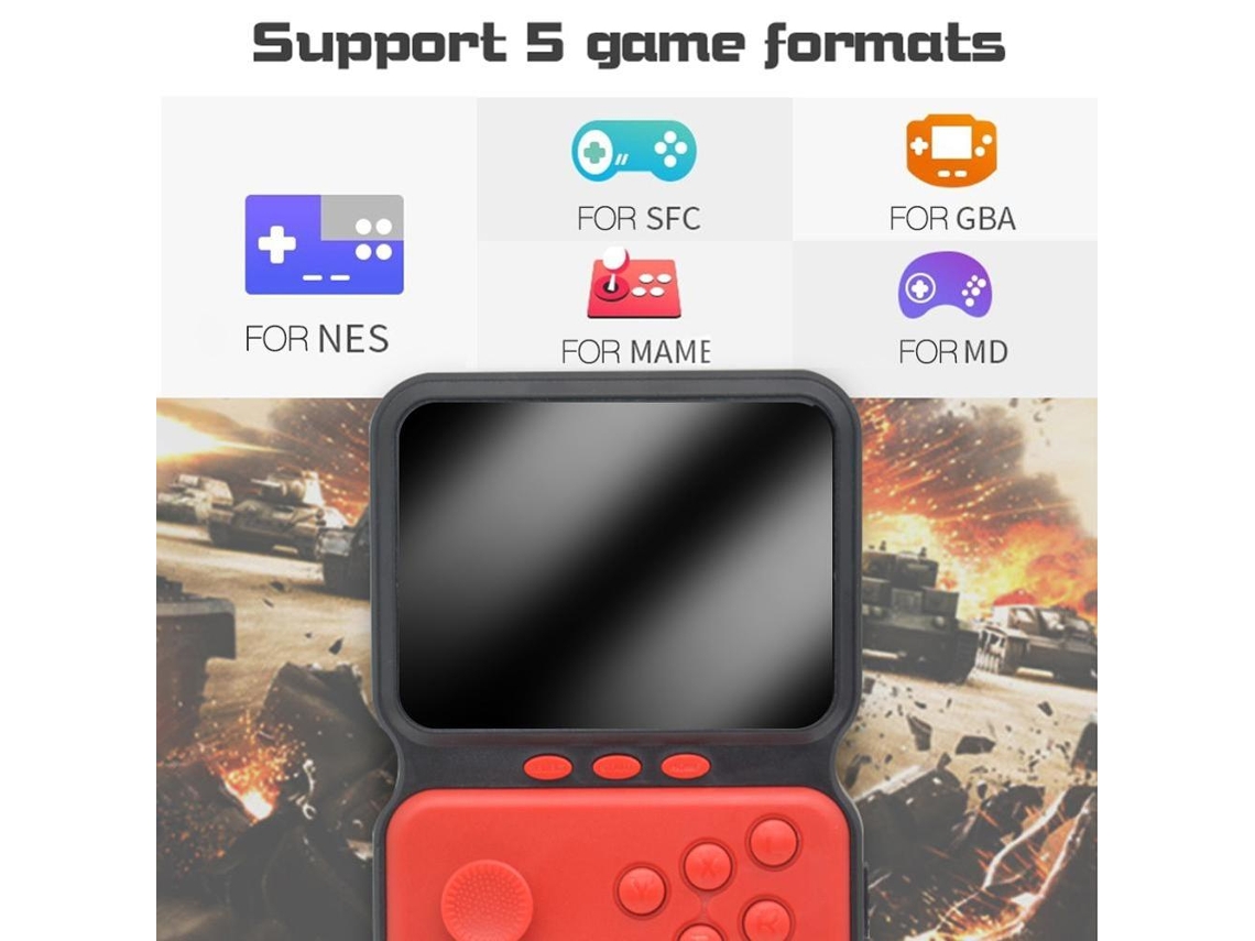M3 Protable 3 Polegadas Mini Controlador de Jogo Portátil 16 Bits ...