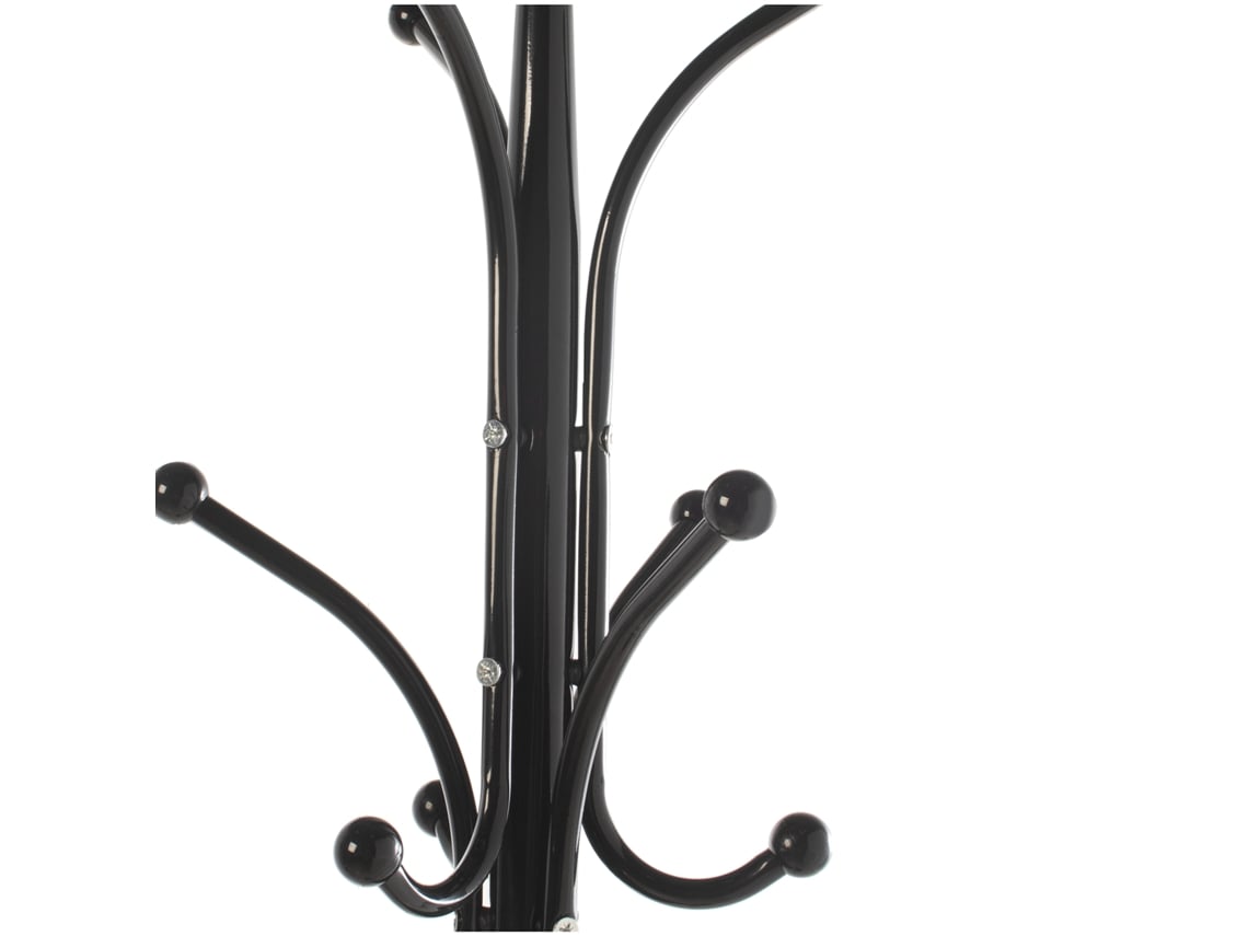 Bengaleiro em Metal Negro com Base de Mármore | Worten.pt