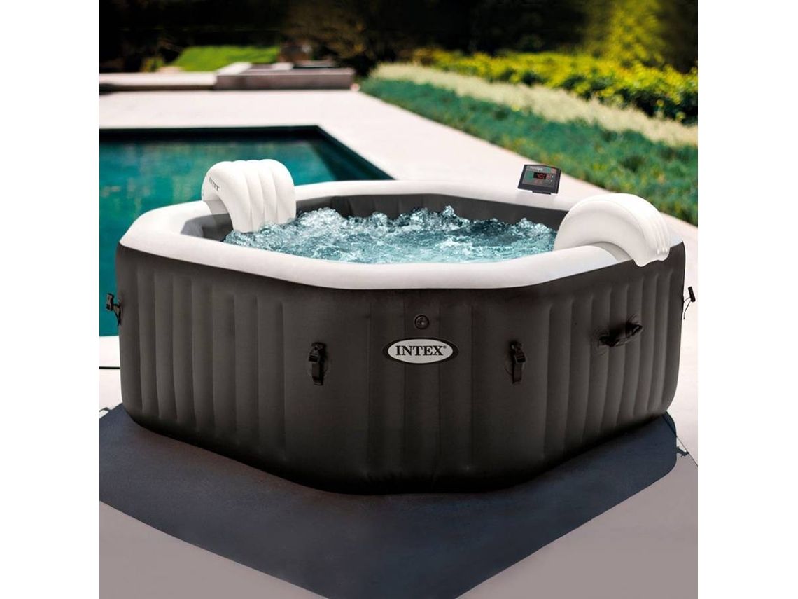 Spa Inflável INTEX (Preto - PVC - 201x71 cm - 795 L) | Worten.pt