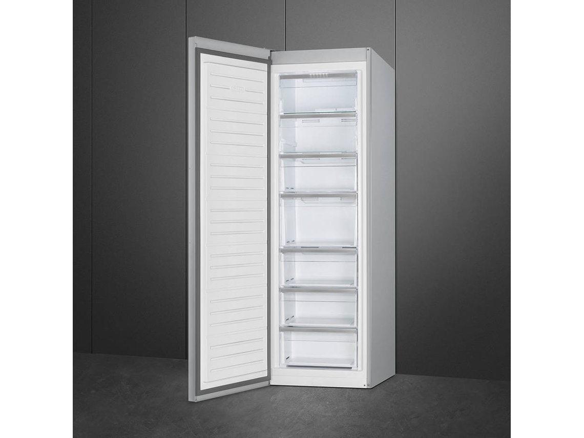 Arca Vertical SMEG FF18EN3HX (No Frost - 186 cm - 280 L - Inox) | Worten.pt
