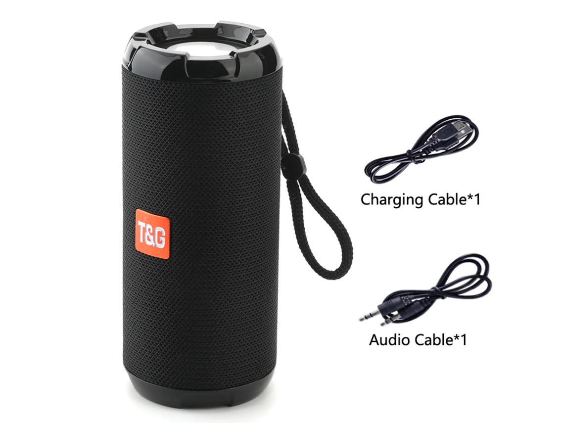 Coluna Wireless Portátil S/ Fio Samphone Eletrónico Tg621 Preto | Worten.pt