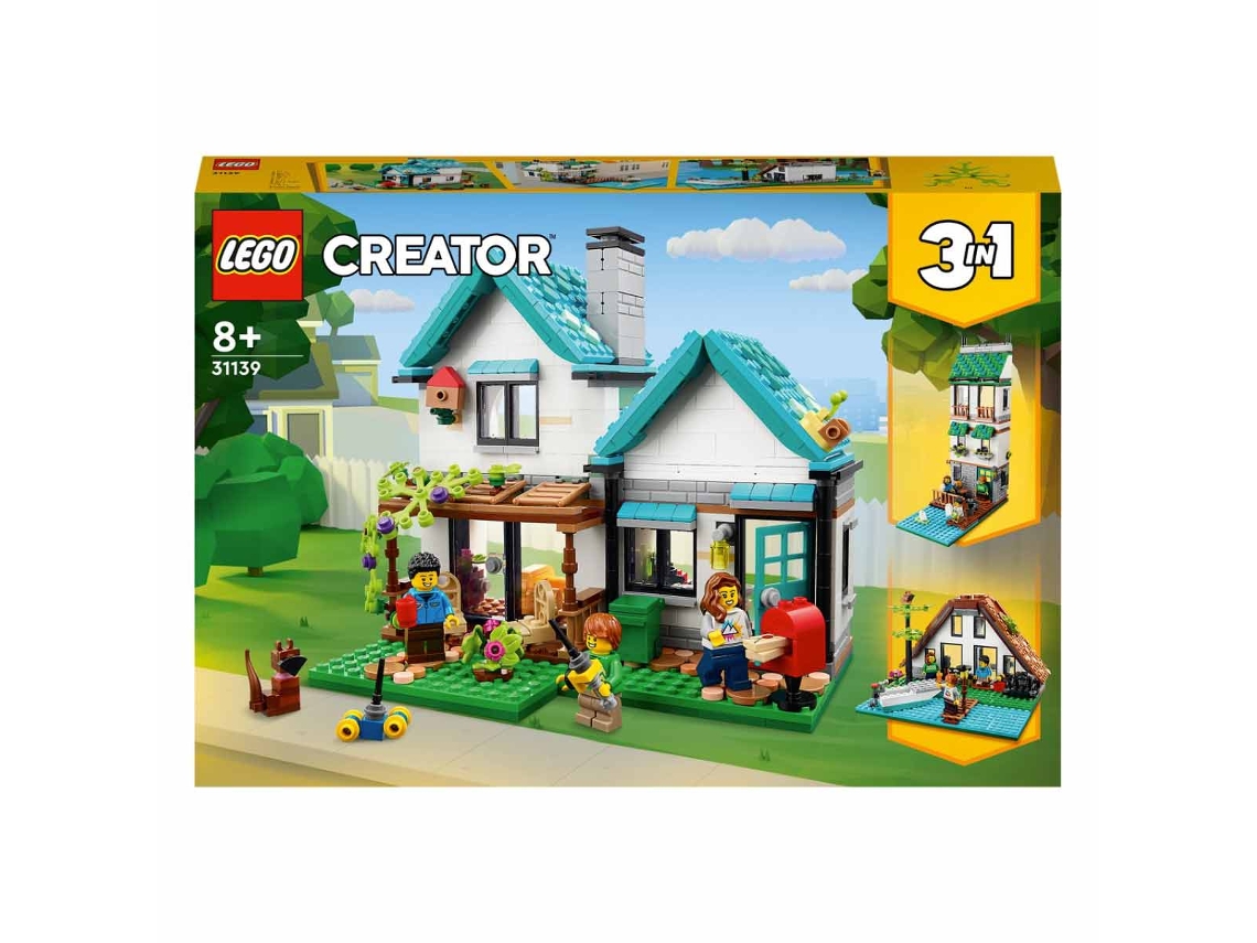 LEGO Creator 3 Em 1: Casa Confortável 31139 (Idade Mínima Recomendada ...