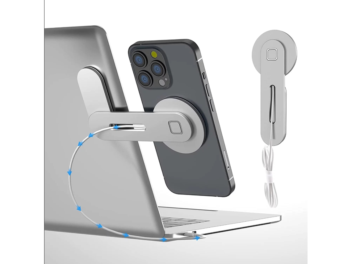 Suporte iPhone 15W Branco + Carregador Magsafe | Worten.pt