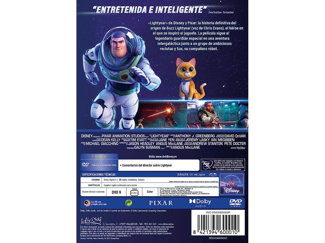DVD Lightyear Disney | Worten.pt