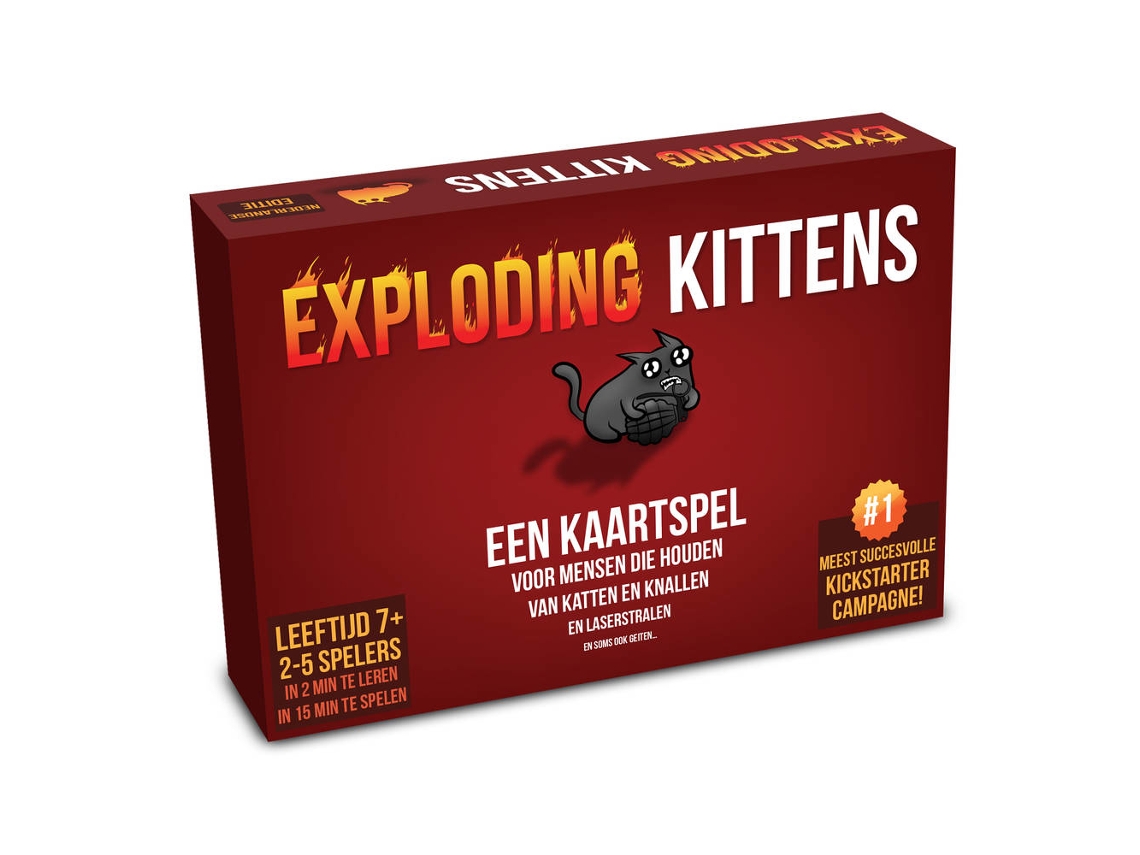 Jogos de Tabuleiro EXPLODING KITTENS Kittens (7 anos) | Worten.pt