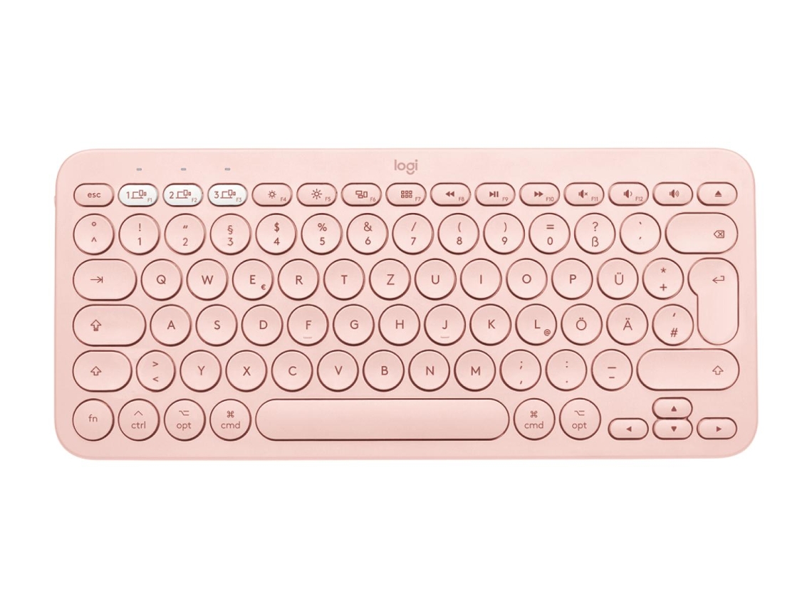 Logitech K380 For Mac Multi-Device Bluetooth Keyboard Teclado Qwerty ...