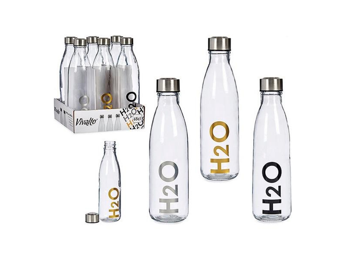 Garrafa de Água H2O Transparente | Worten.pt