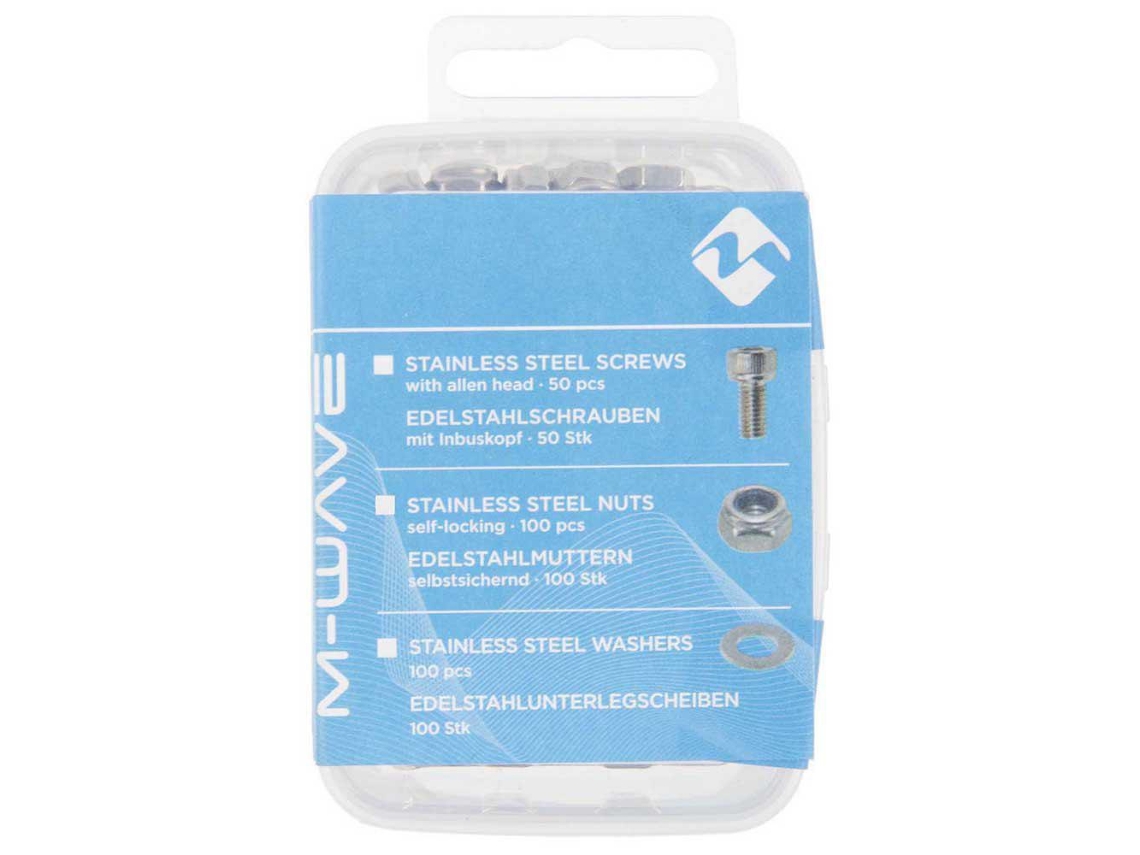 M-Wave Self Locking Nut 100 Units | Worten.pt