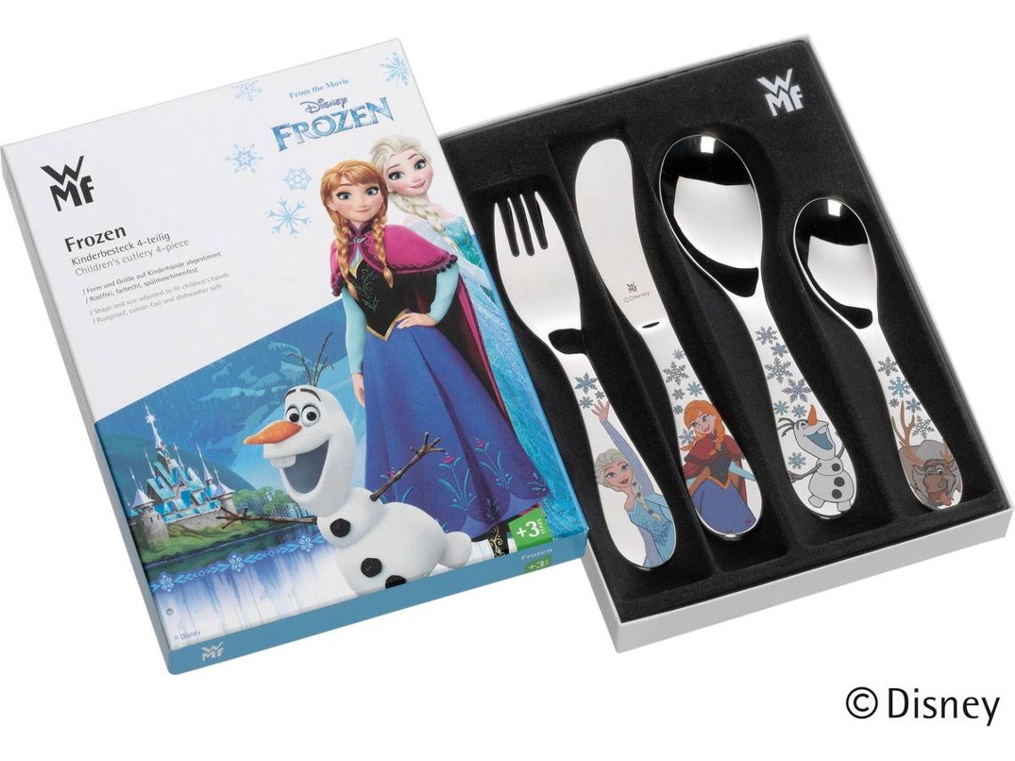 Conjunto 4 Talheres WMF Disney Frozen (Cromargan) | Worten.pt