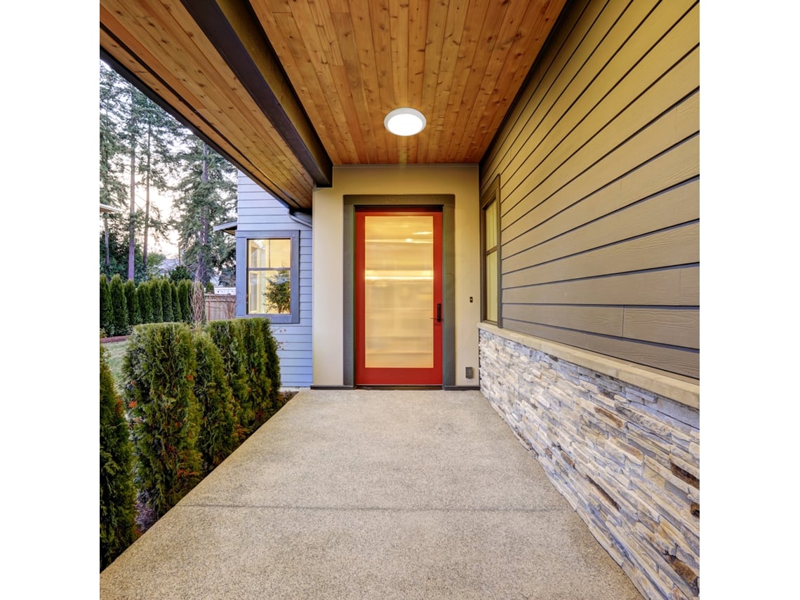 Painel de Teto FORLIGHT Ip65 Ford Round E27 20W (Branco) | Worten.pt