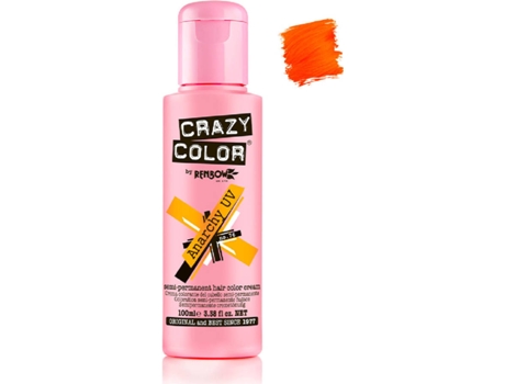 Coloração Semi Permanente CRAZY COLOR Anarchy UV no. 76 (100 ml ...