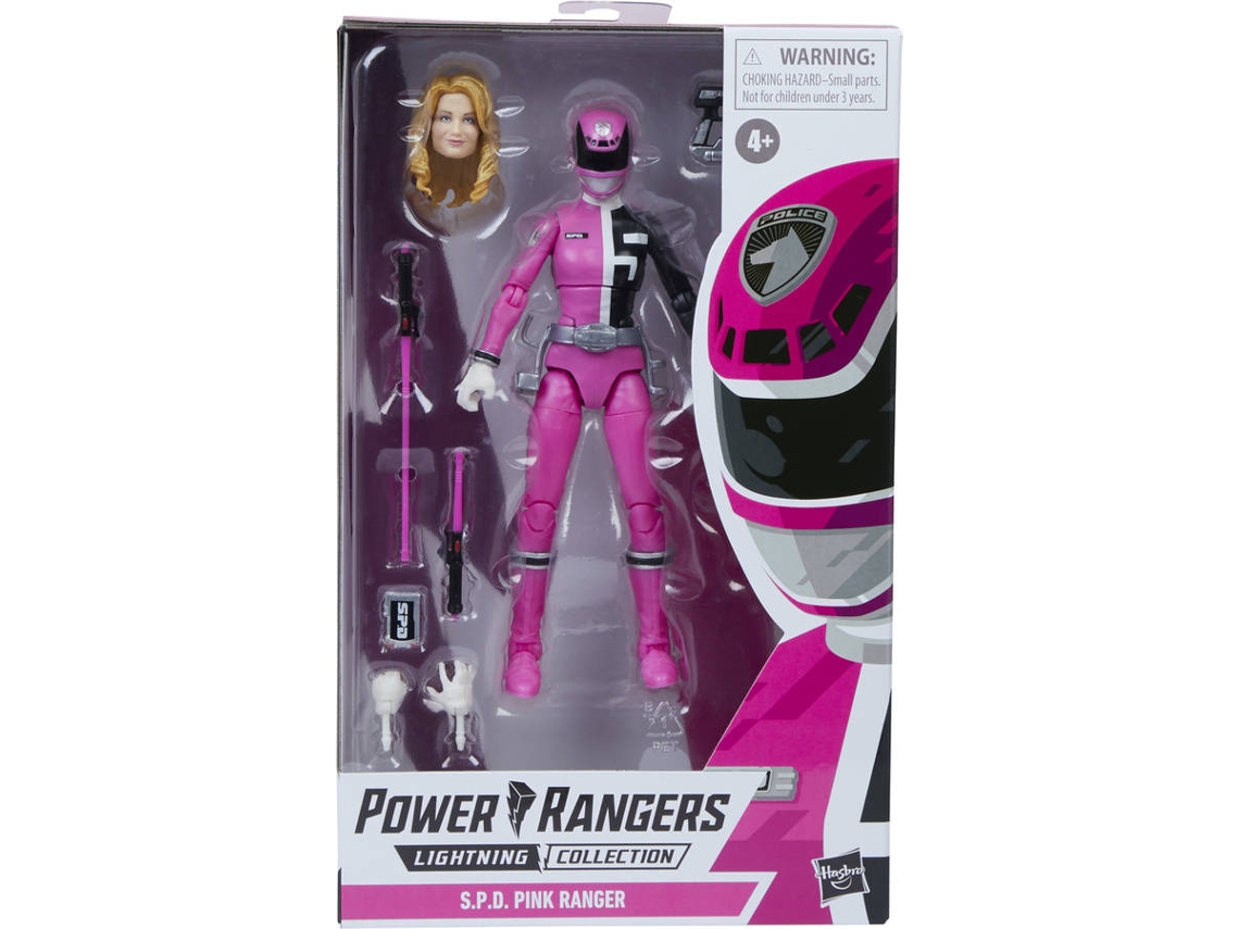 Figura de Ação POWER RANGERS SPD Pink Ranger Lightning Collection ...