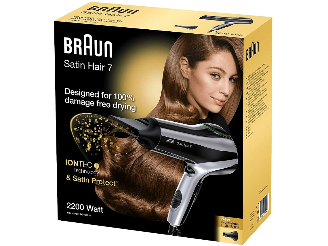 Secador de Cabelo BRAUN Satin Hair 7 HD710 | Worten.pt