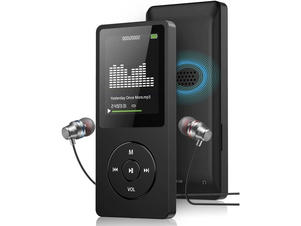 Leitor de Música Mp3 com Rádio Fm e Gravador de Voz Leitor de Música ...