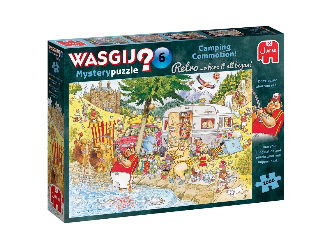 Puzzle Wasgij Retro Mystery 6 1000 Peças Banda Desenhada | Worten.pt