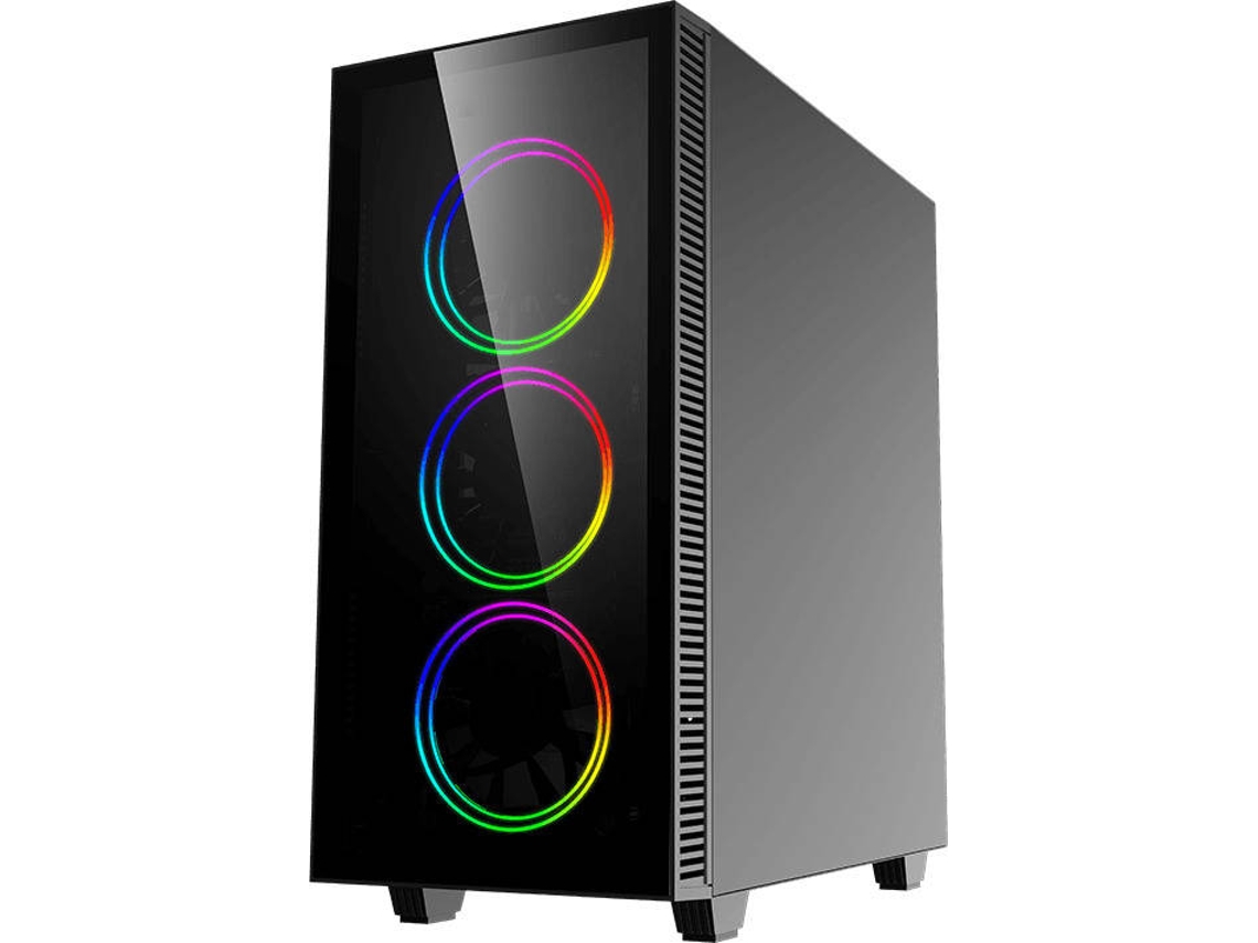 Caixa PC EUROTECH RX22 PRO750 (ATX Mid Tower - Preto) | Worten.pt